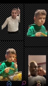 Create GIF, stickers for social media. 4 GIFS/STICKER