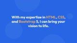 Create HTML, CSS & Bootstrap 5 Website Design in 3 Days
